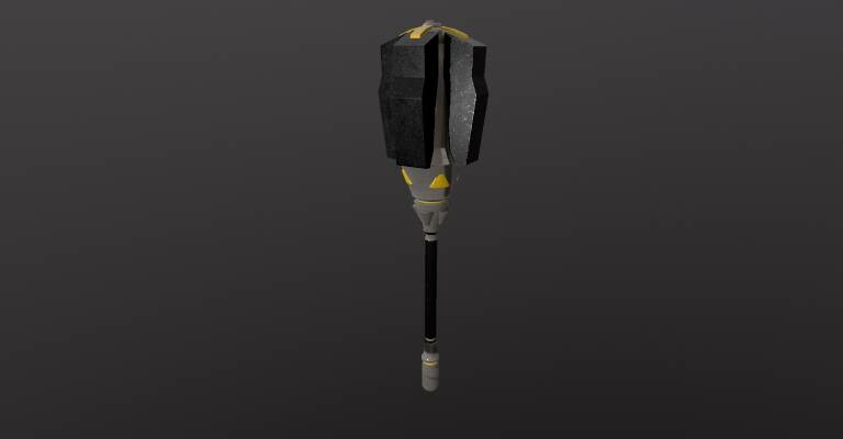 ArtStation - Rocket Flail Model (Overwatch)