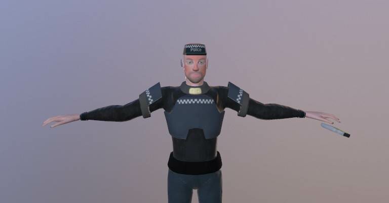 ArtStation - Police Character