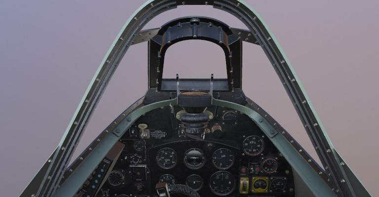 ArtStation - Spitfire XIV Cockpit