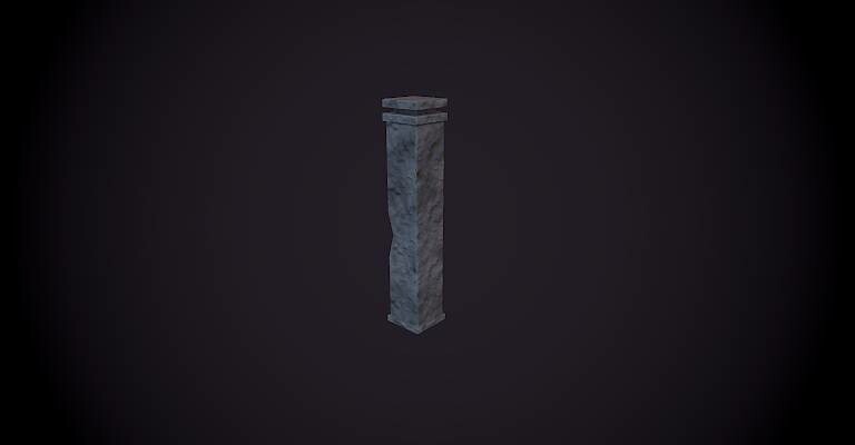 ArtStation - Stone Pillar