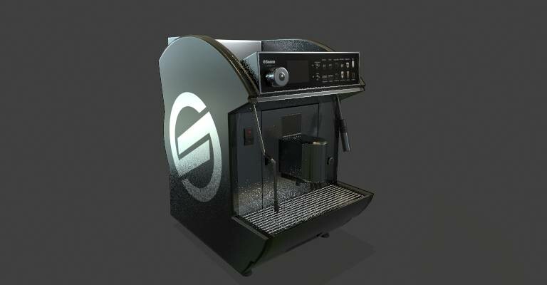 ArtStation - Coffee Machine
