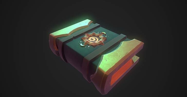 ArtStation - Stylized Magic Book | Game ready asset