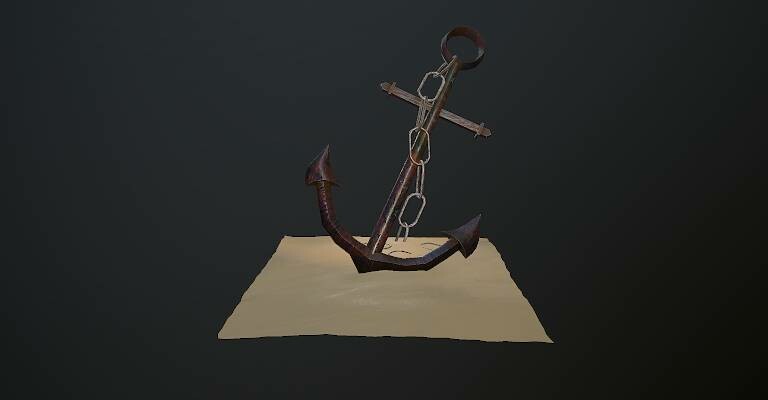 ArtStation - Realistic anchor