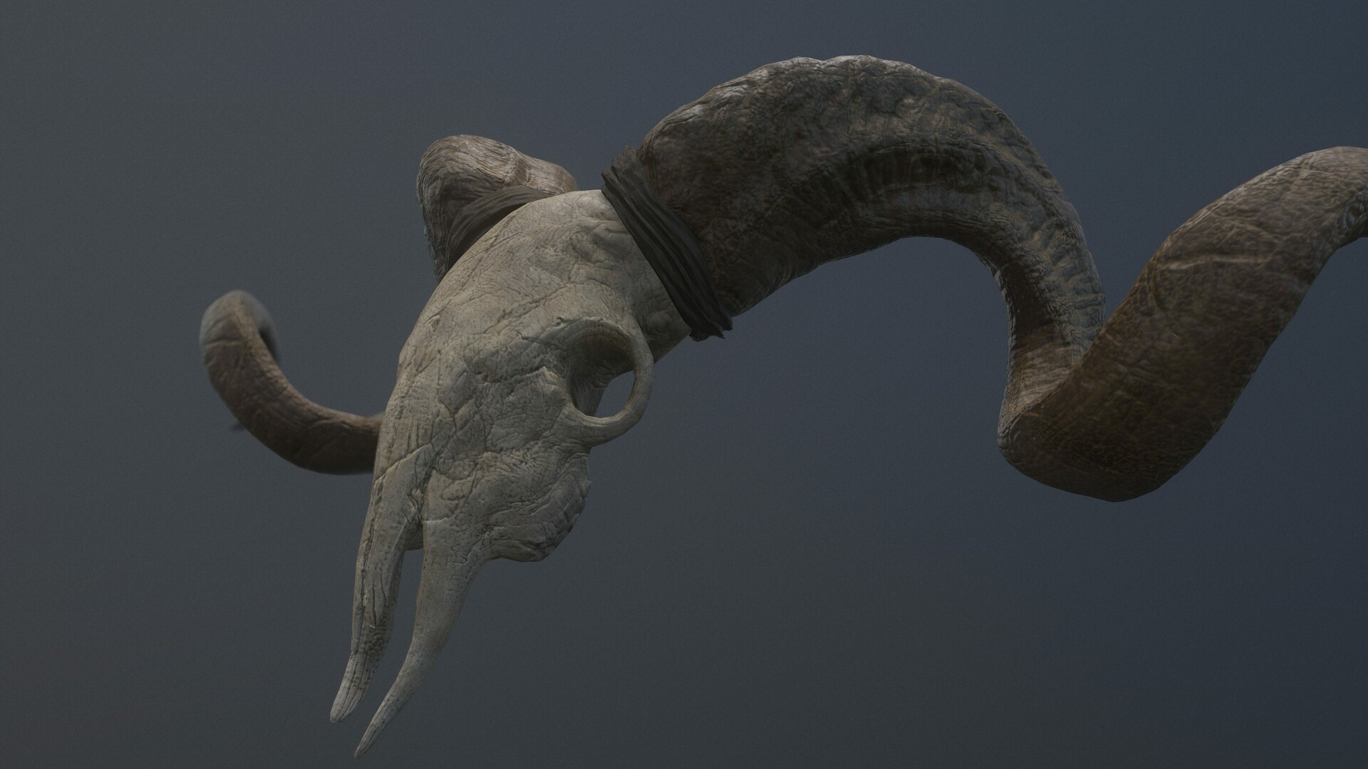 ArtStation - Goat Skull