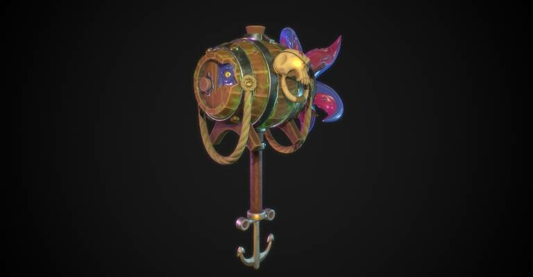 ArtStation - Fantasy Pirate Hammer