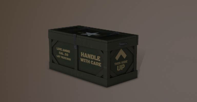 ArtStation - Army Crate rework