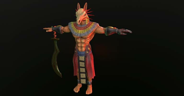 ArtStation - Egyptian God Seth