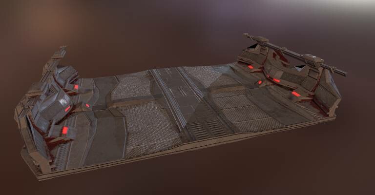 ArtStation - Sci-Fi Bridge