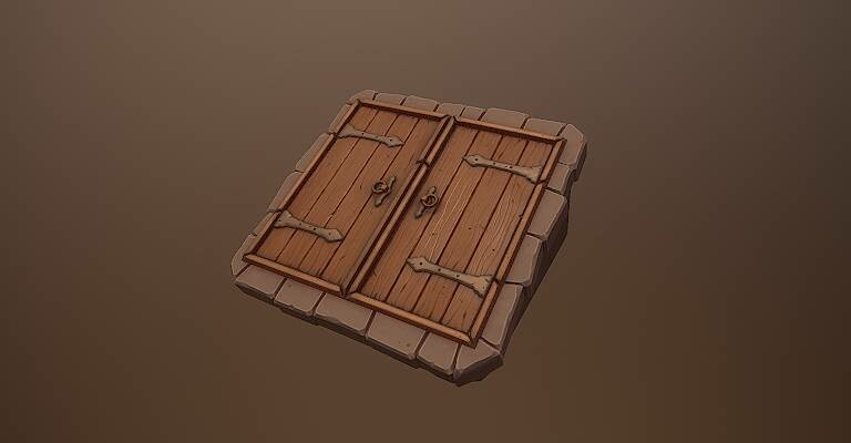 ArtStation - Cellar Door Stylized