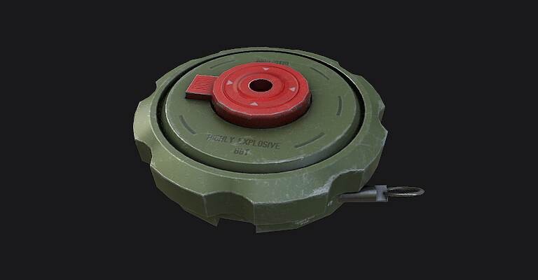 ArtStation - Land Mine