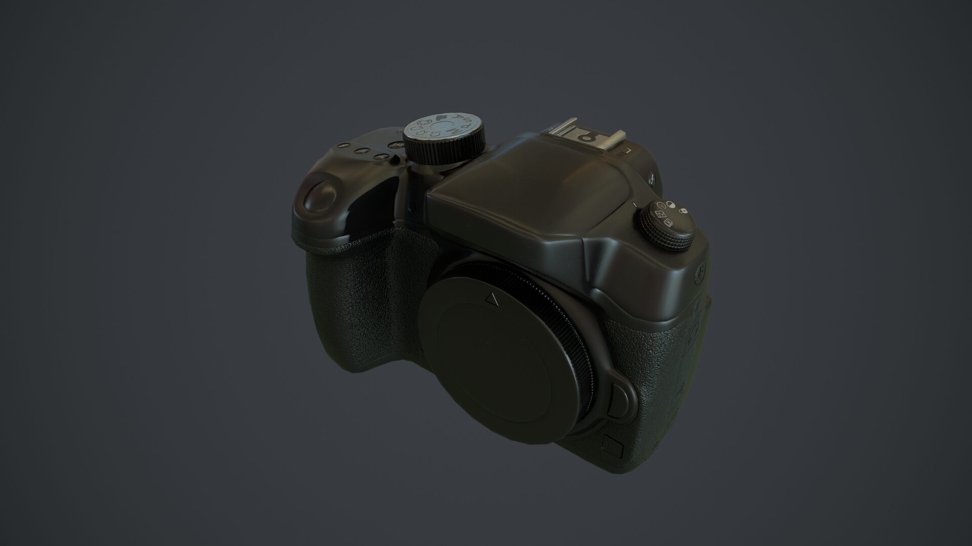 ArtStation - digital camera low poly