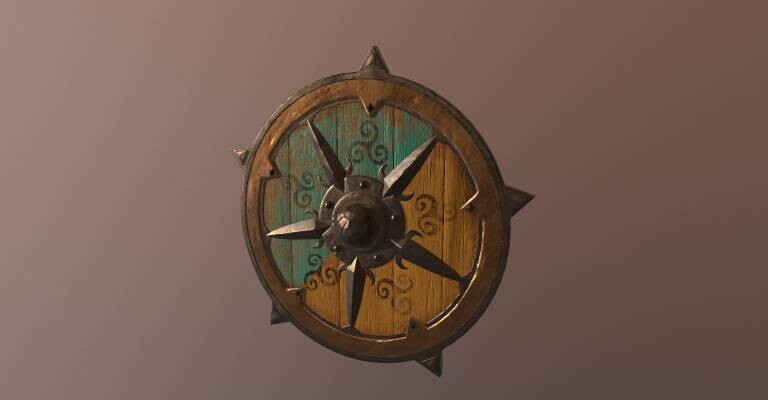 ArtStation - Stylized Shield