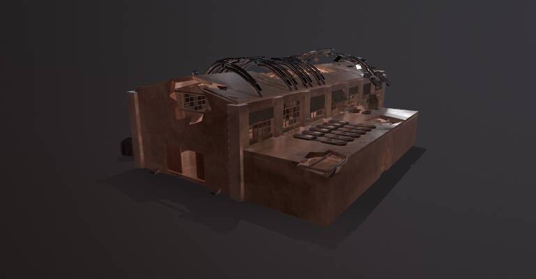 ArtStation - Old Warehouse 3D Model