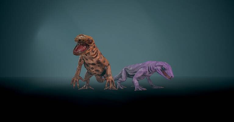 ArtStation - 3D Lizard