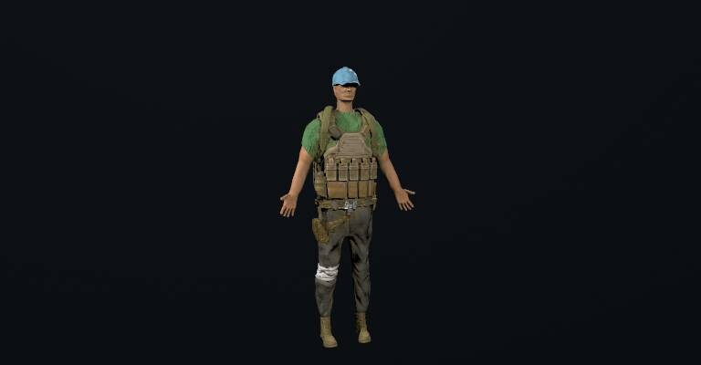 ArtStation - Resistance Character for 2021 rising star competition