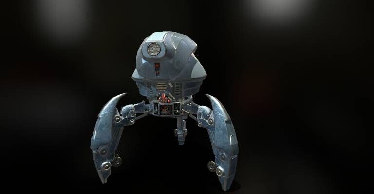 ArtStation - 3D turret for game