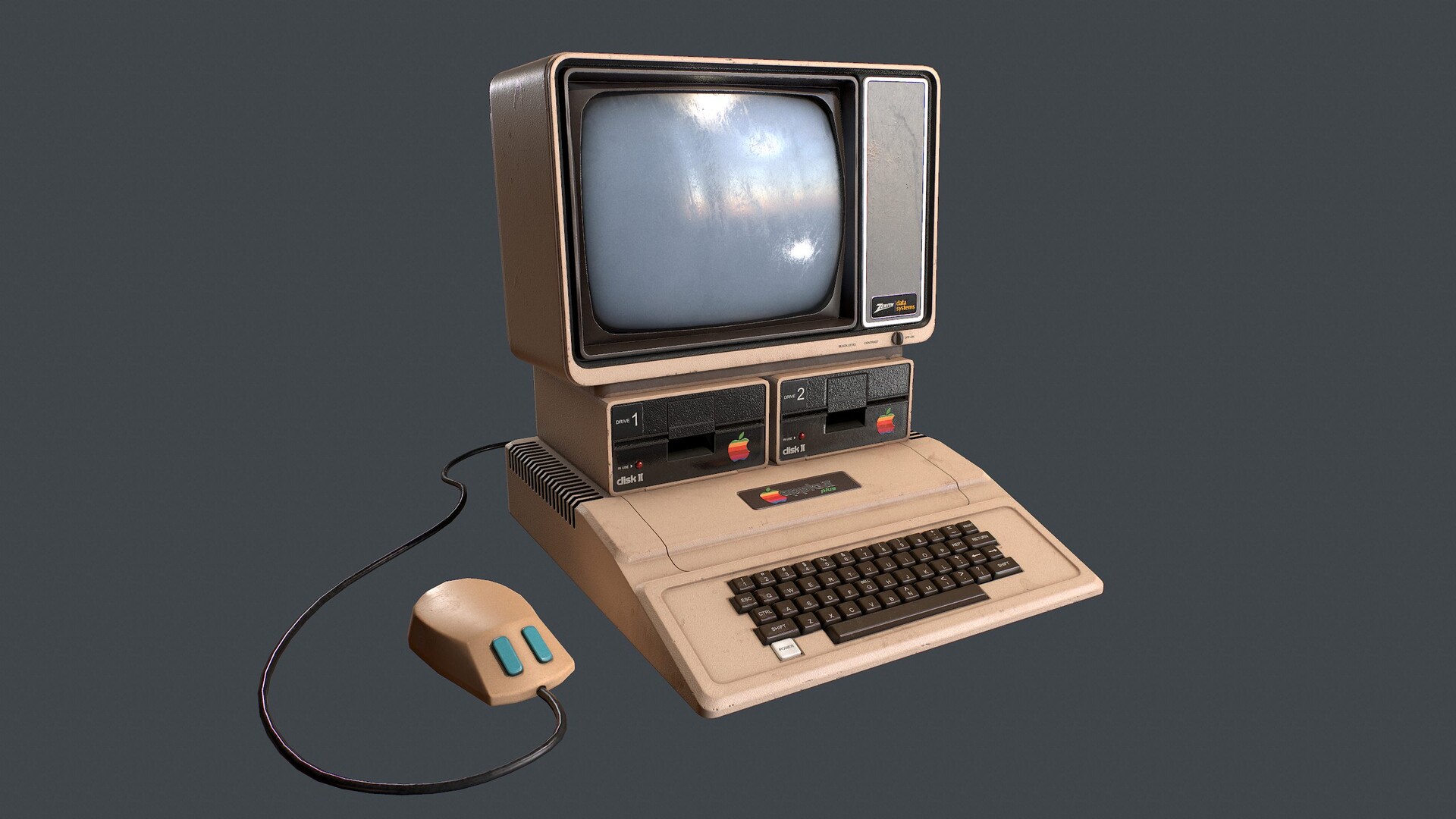 ArtStation - Apple II Computer