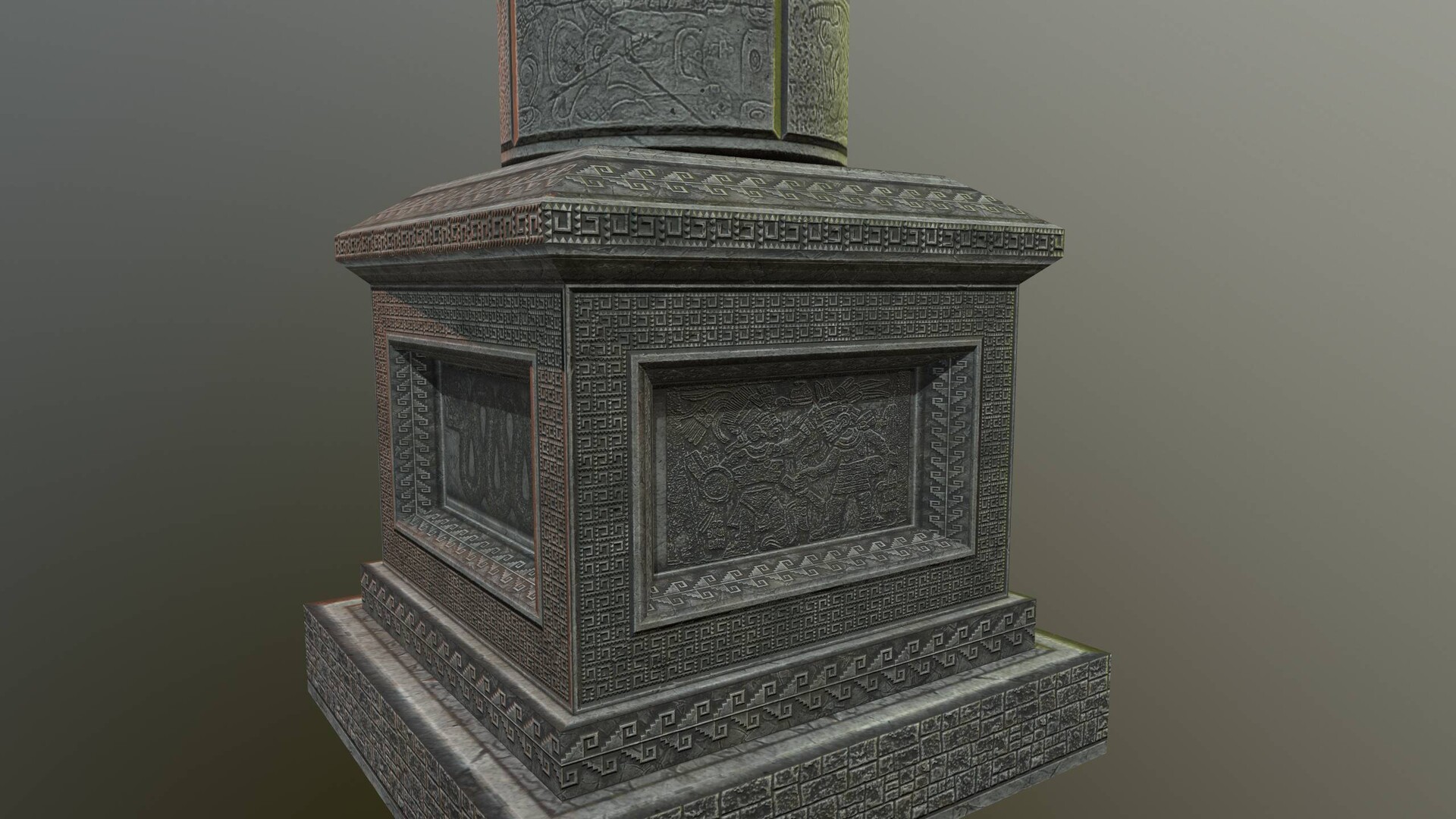 ArtStation - Maya Pillar Trim Sheet