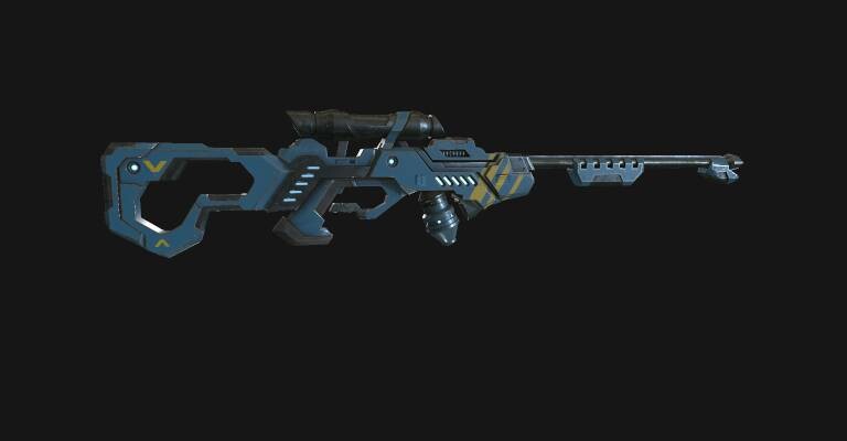 ArtStation - Blue Gun