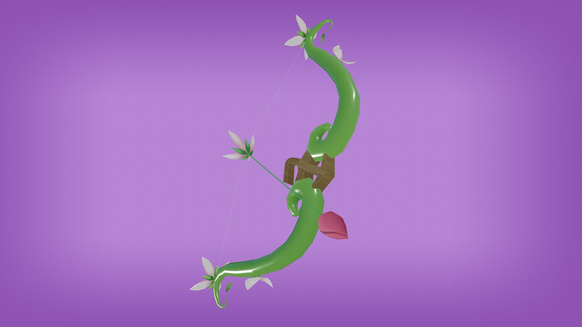 ArtStation - Natural Bow and Arrow