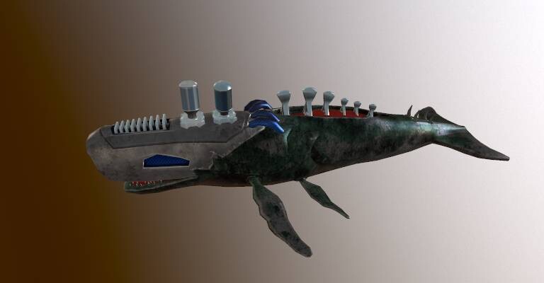 ArtStation - mech_shark