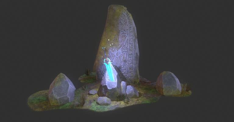 ArtStation - Runic Sword