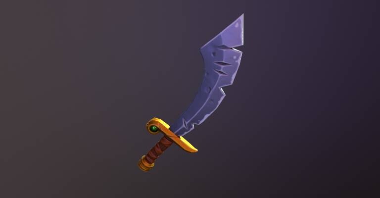 ArtStation - Stylized Sword - PBR game asset
