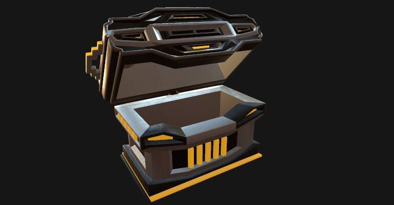 ArtStation - Alien treasure chest