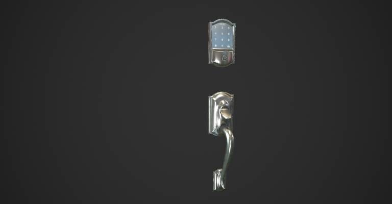 ArtStation - Digital Door lock 3D Model