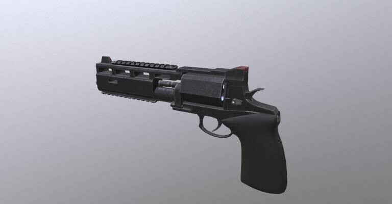ArtStation - Unknown "RSH-12" revolver