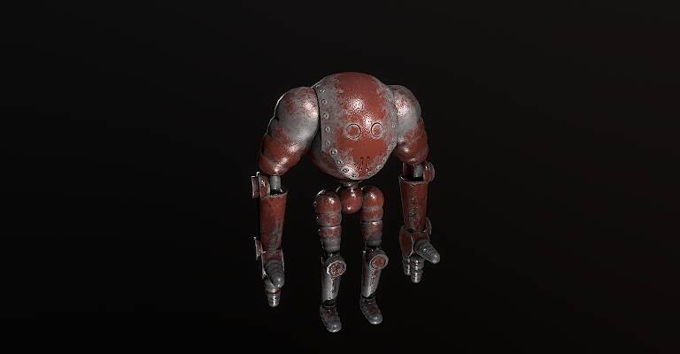 ArtStation - Metal robot