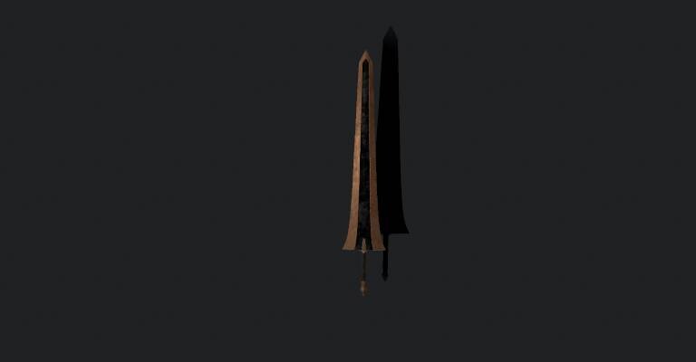 ArtStation - Blood-Red Commander Igris Sword