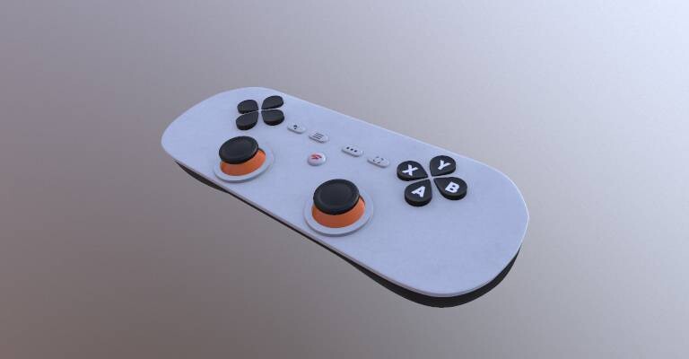 ArtStation - Stadia Controller 3D