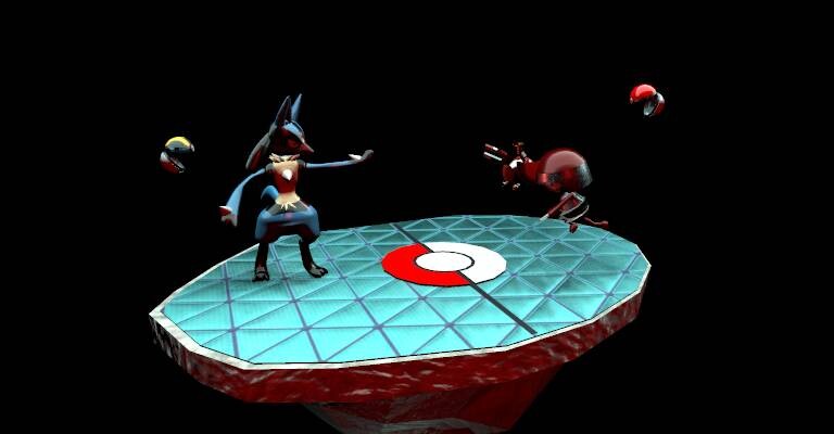 ArtStation - Pokémon battle model