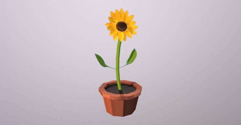 ArtStation - A Sun Flower