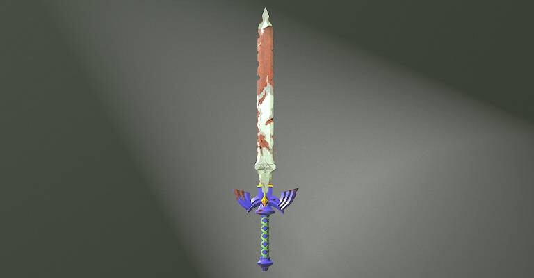 ArtStation - Legend of Zelda - Master Sword