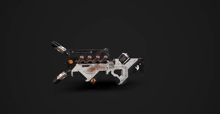 ArtStation - T 5 SMG 3D Model