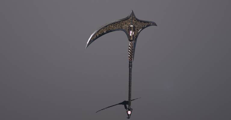 ArtStation - Weapon design - sickle