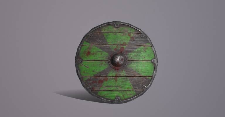 ArtStation - Viking shield