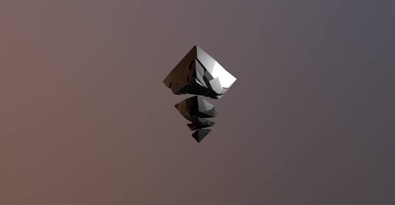 ArtStation - Inverted Black Broken Pyramid - Astral Plane, Control ...