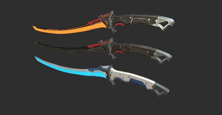 ArtStation - sci fi katana