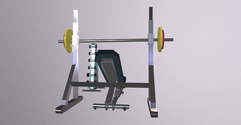 ArtStation - Workout Bench