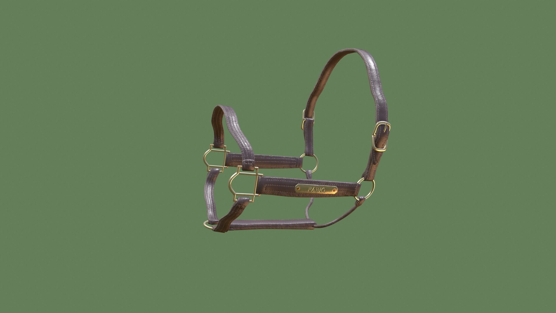 ArtStation - Horse Halter