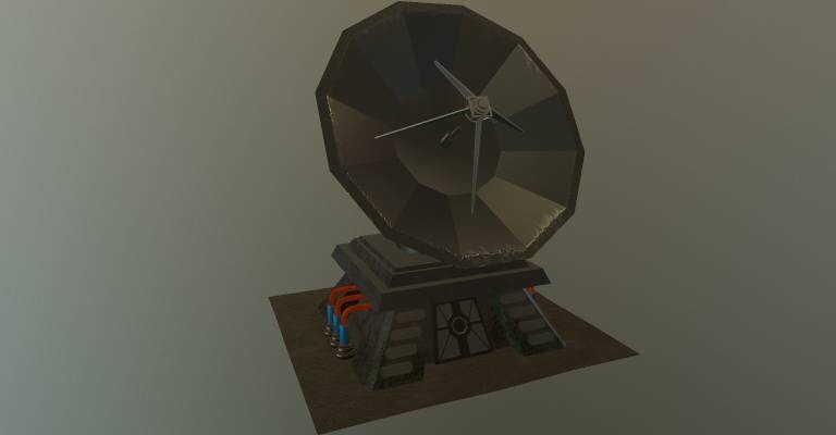 ArtStation - radar with textures