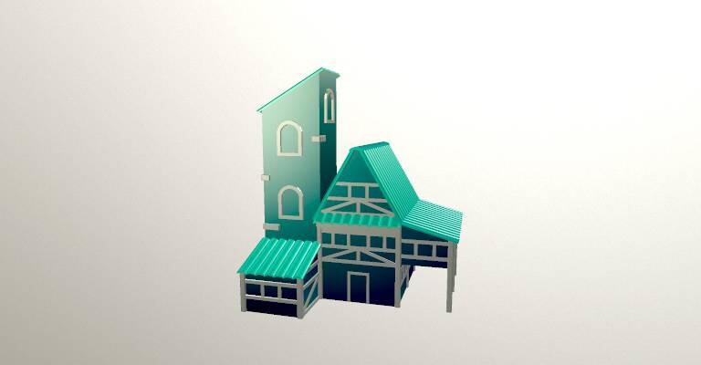 ArtStation - WIP House