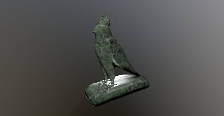 ArtStation - Bird Statue Project