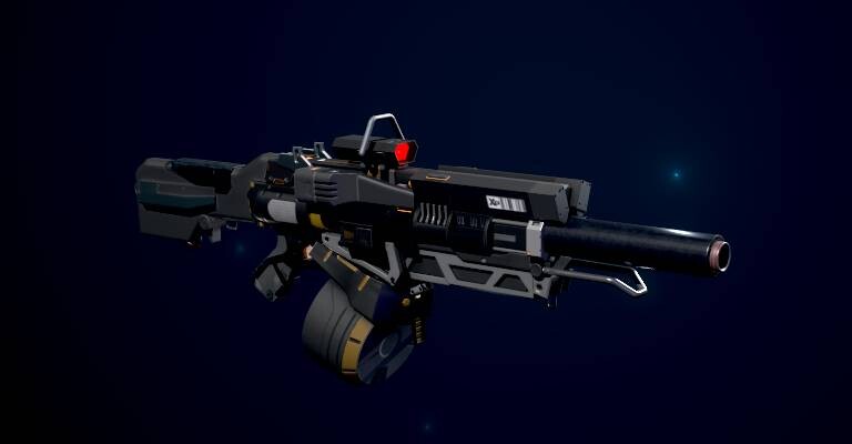 ArtStation - Sci Fi Assault Rifle