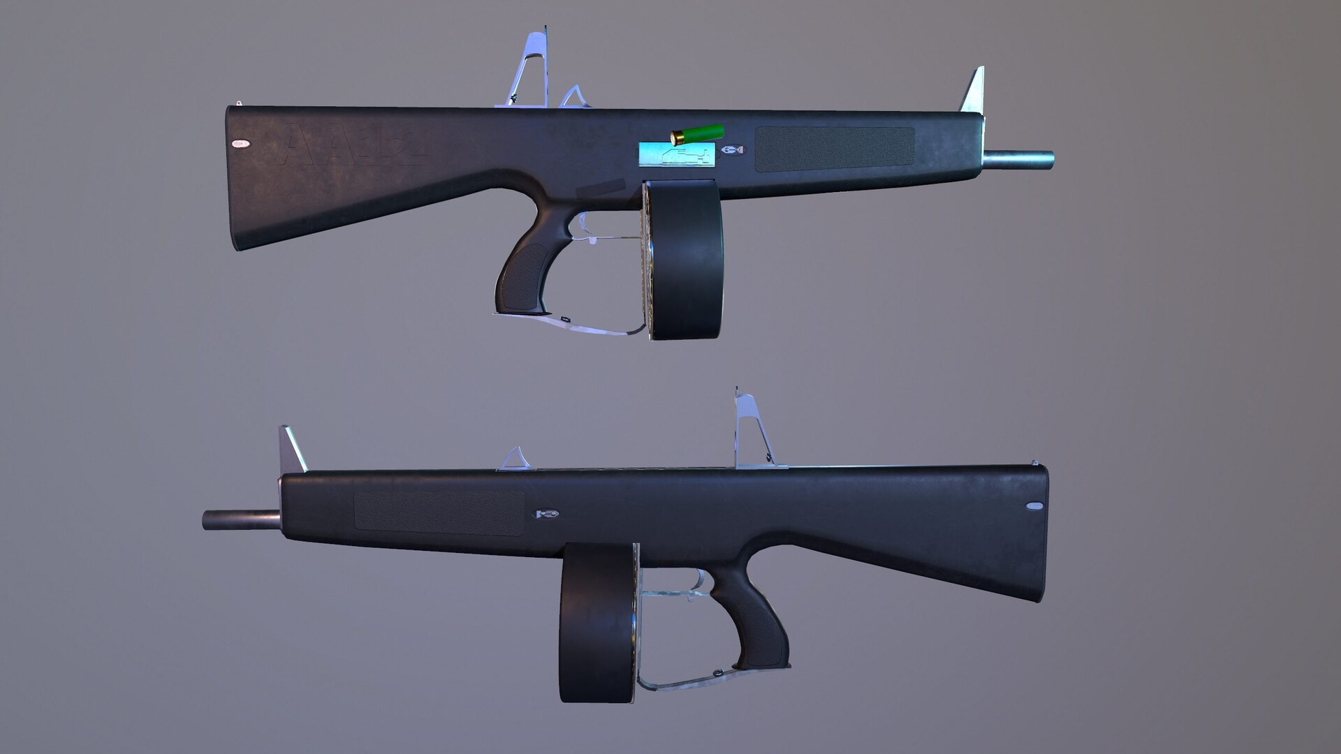 ArtStation - AA-12 Automatic Shotgun