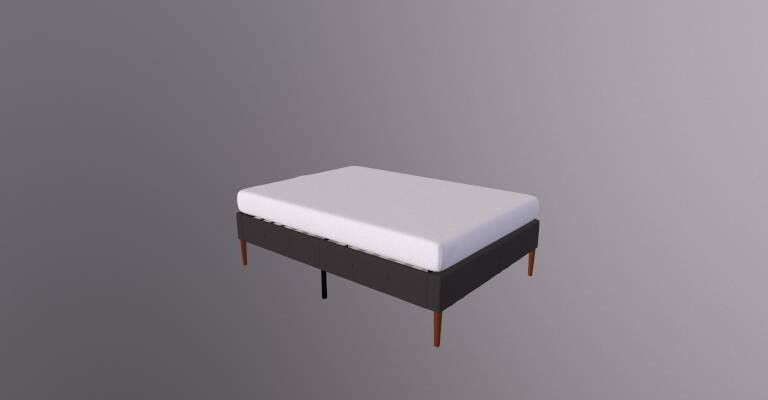 ArtStation - Wooden bed