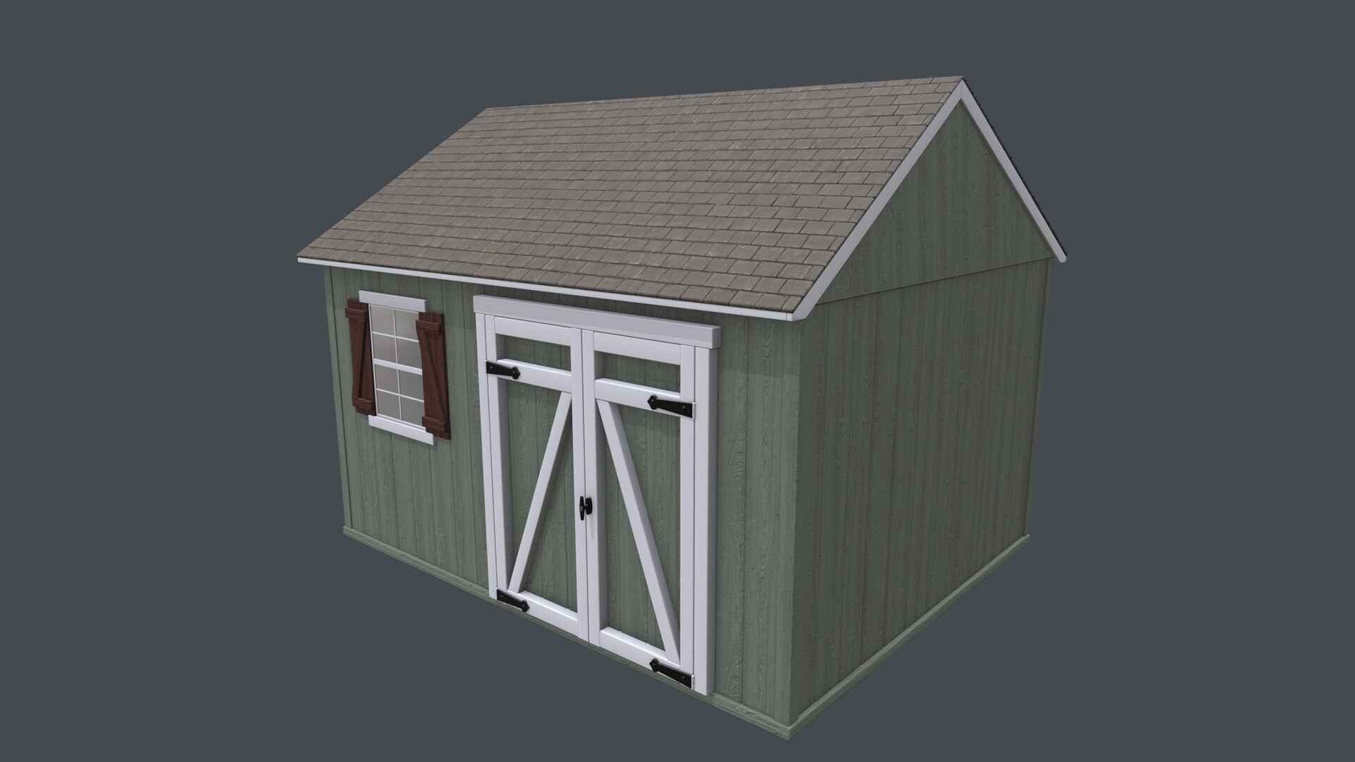 ArtStation - Storage Shed